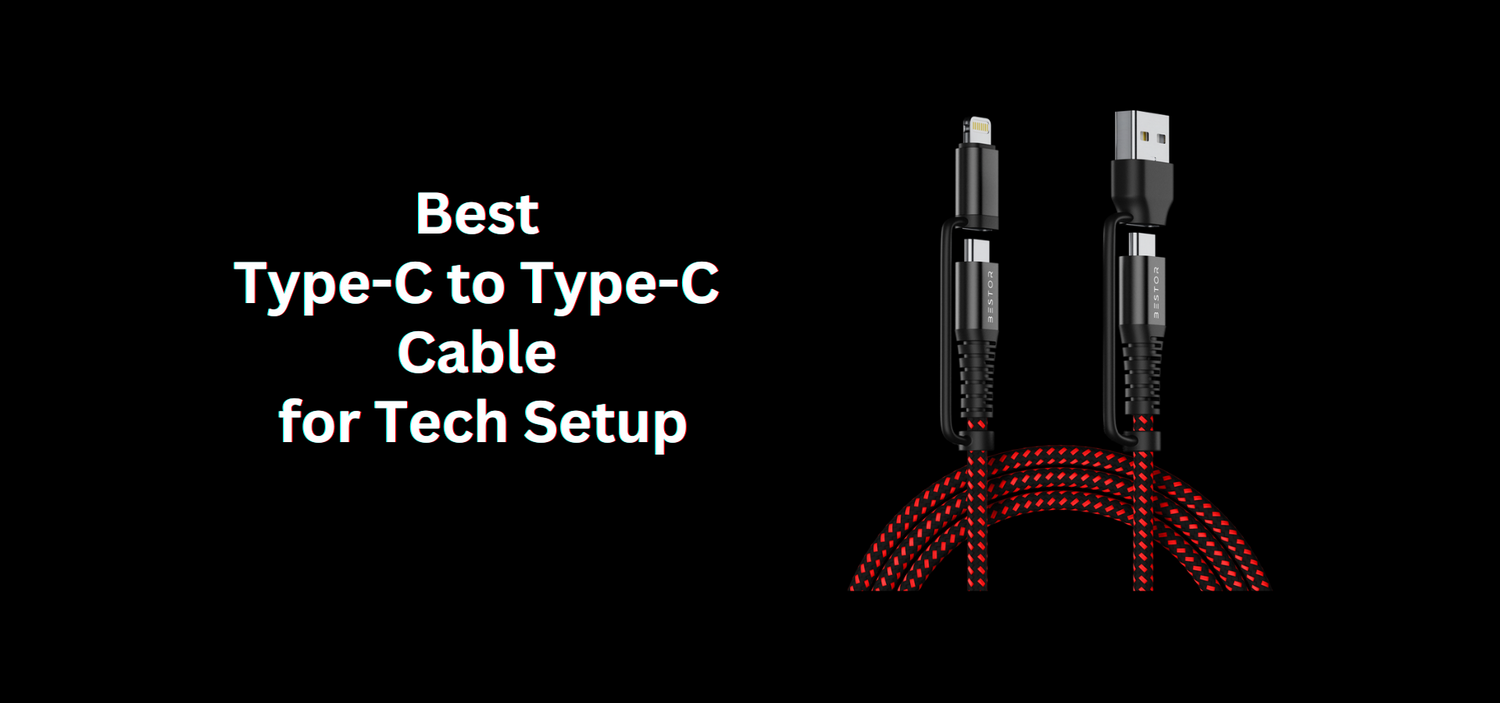 How to Identify the Best Type C to Type C Cable for Your Tech Setup ...