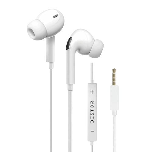 Bestor Wired Earphones | Mic, Deep Bass, HD Sound, Comfortable, Noise ...