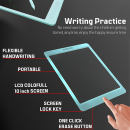 10 Inch Multicolor LCD Writing Tablet | Bestor