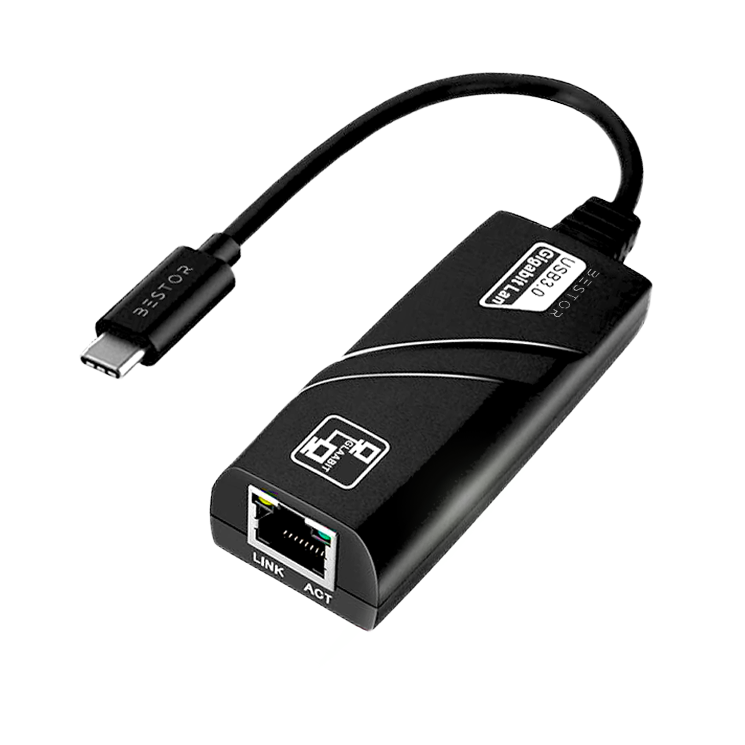 Type-C To Gigabit RJ45 Ethernet Connector – Bestor