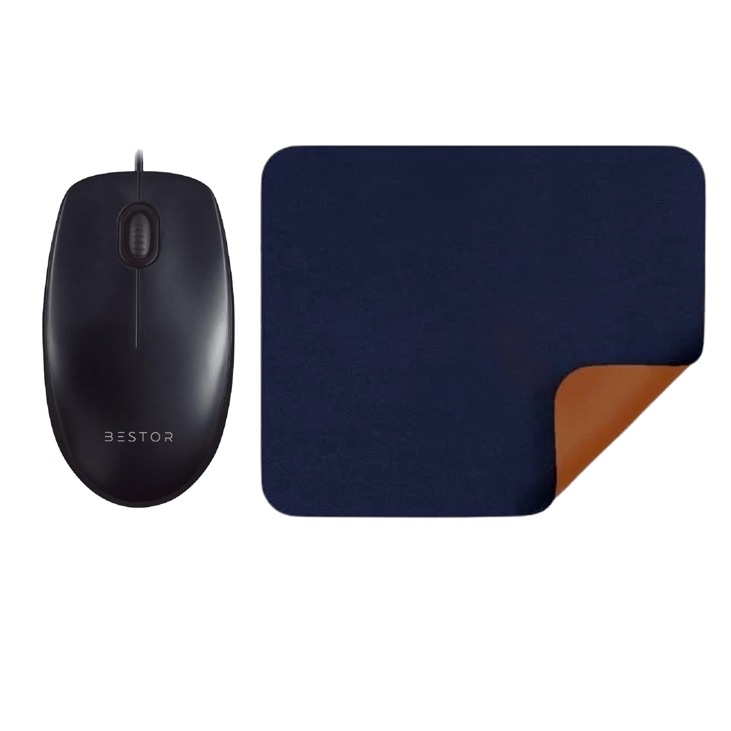 WIred Mouse with Mouse Pad for Vegan Combo – Bestor
