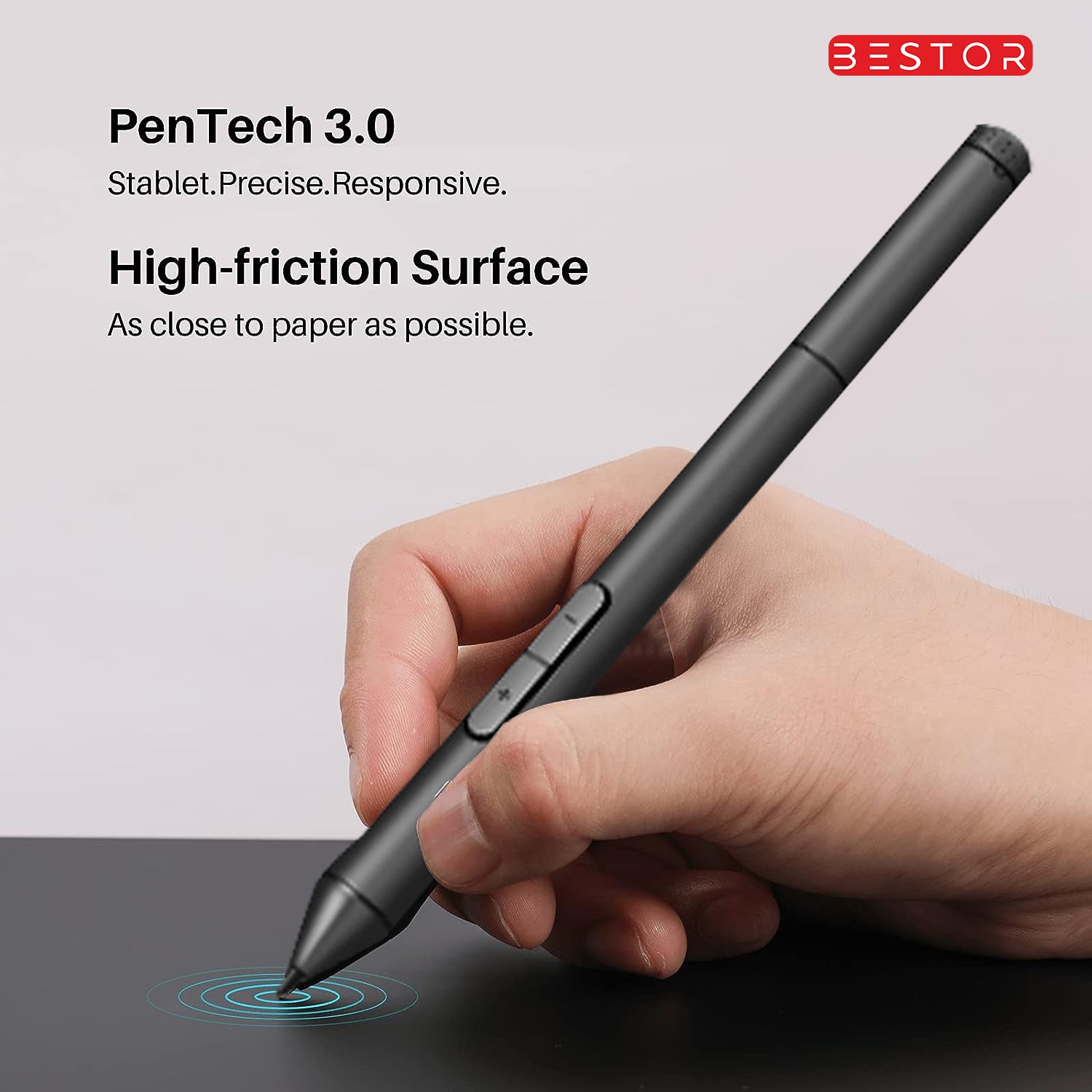 Bestor Professional Graphics Drawing Tablet | Stylus Included