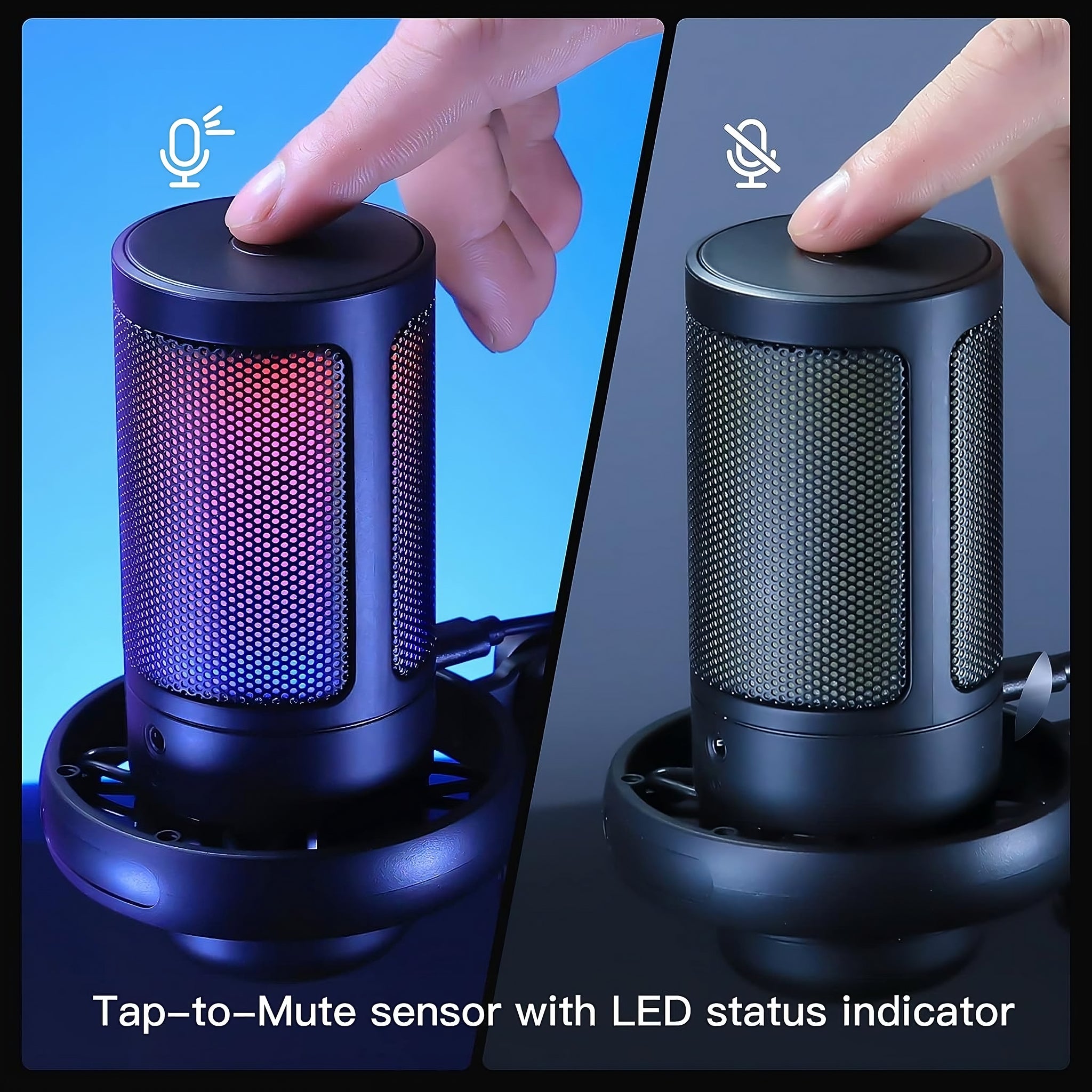 Bestor Gaming Microphone with RGB Lighting | Professional, Budget ...