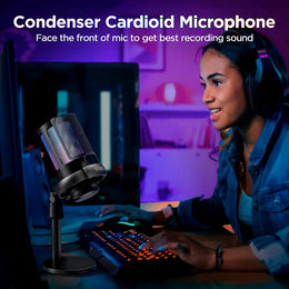 Bestor Gaming Microphone with RGB Lighting | Professional, Budget ...